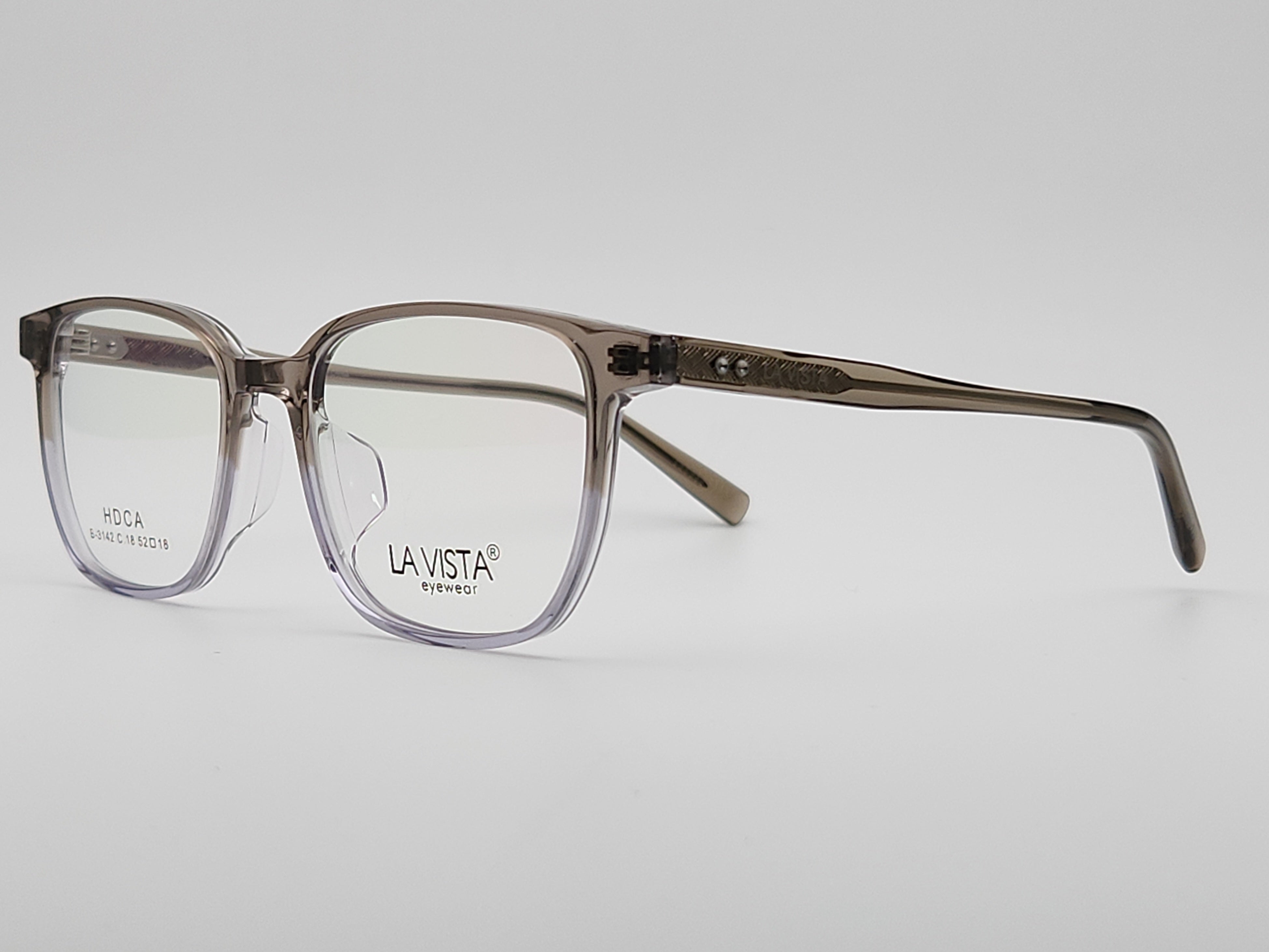 La Vista Eye Wear (Acetic Acid Plate) Mod. B - 3142 Col 11 (Transparen ...
